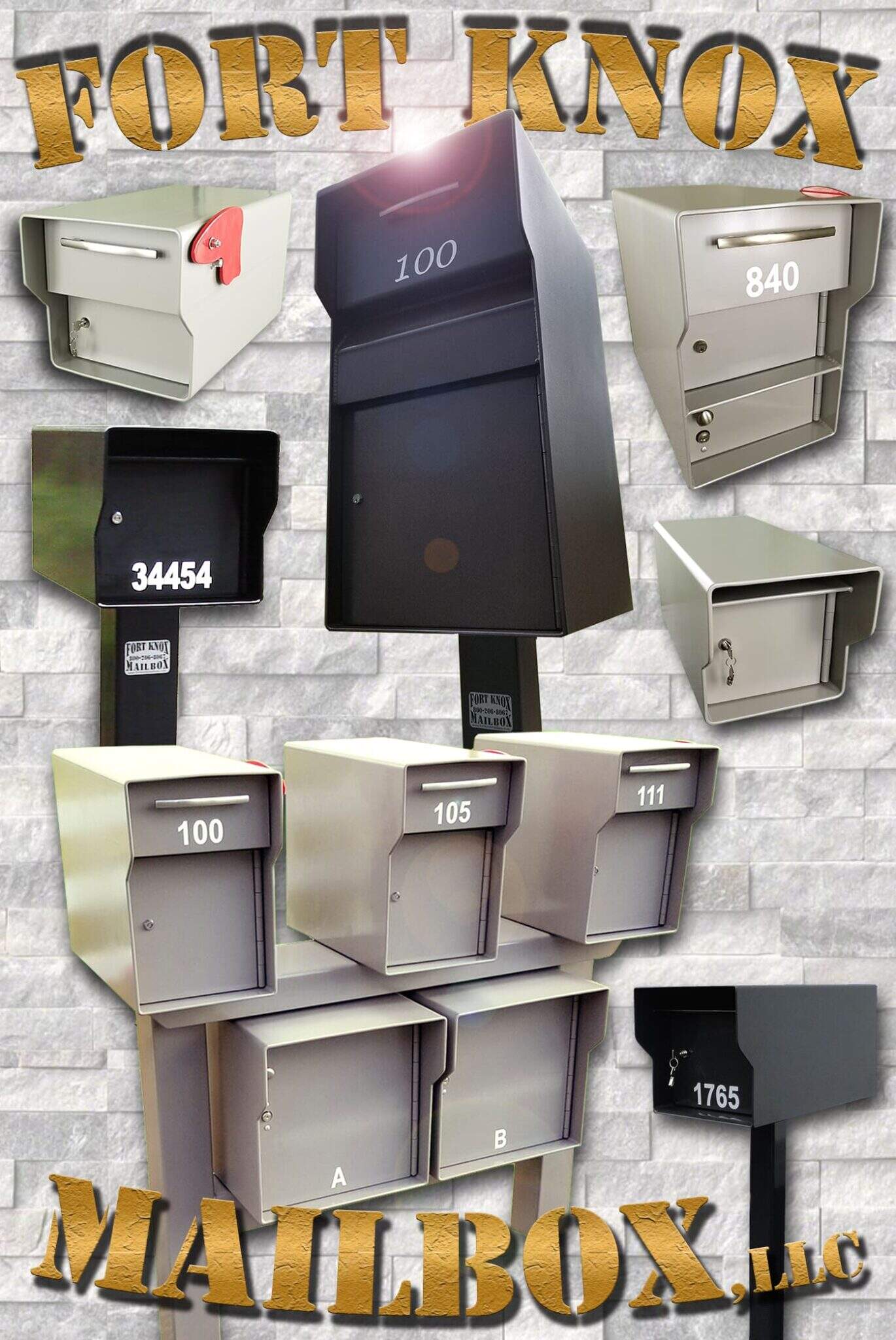 Heavy Duty Locking Mailboxes - Fort Knox Mailbox Store