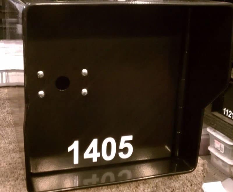 Heavy Duty Postal Lock Setup - Fort Knox Mailbox Store