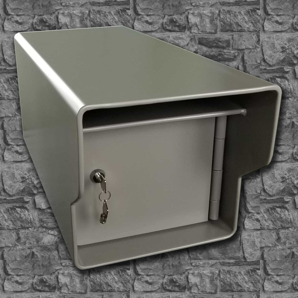 The Enforcer - 1/4 Inch Steel High Security Locking Mailbox - Fort Knox ...